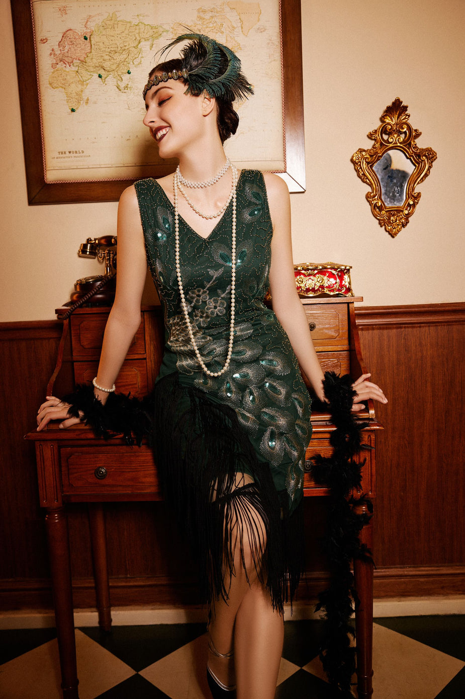 The 1920s flapper style collides with St. Patrick's Day fashion – BABEYOND