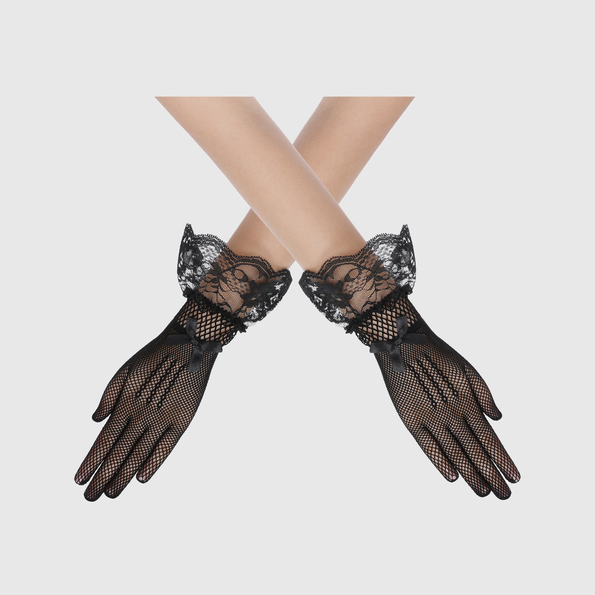 Shop 1920s Gloves - Lace Mesh Gloves | BABEYOND