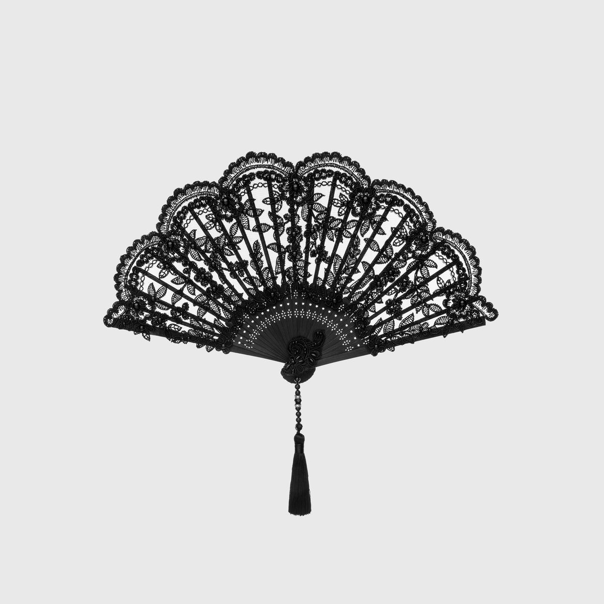 Shop 1920s Feather Fan - Non-Foldable Lace Fan | BABEYOND