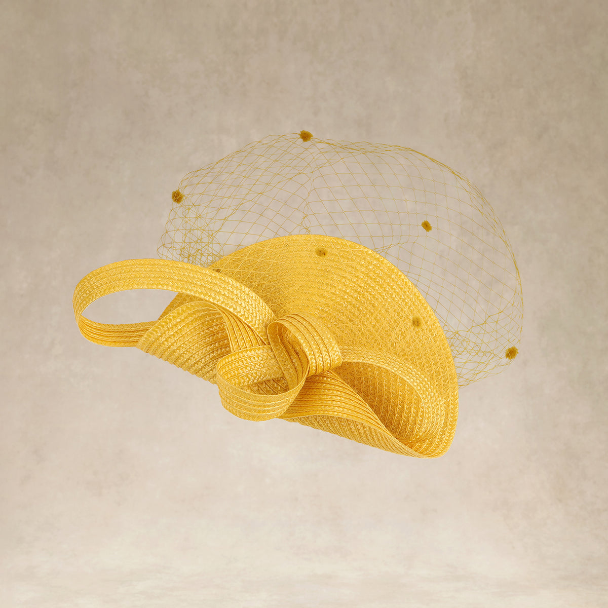 Shop Fascinator Hat - Half-Veiled Ribbon Fascinator | BABEYOND
