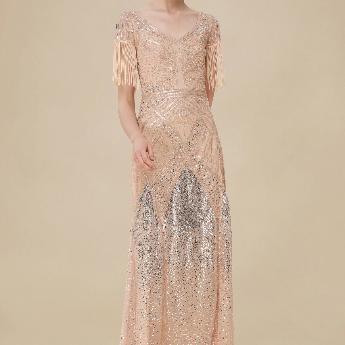 Shop 1920s Dresses - Mermaid Maxi Cocktail Dress | BABEYOND