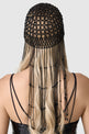 Shop 1920s Headpieces - Beaded Pearl Tassel Cap | BABEYOND